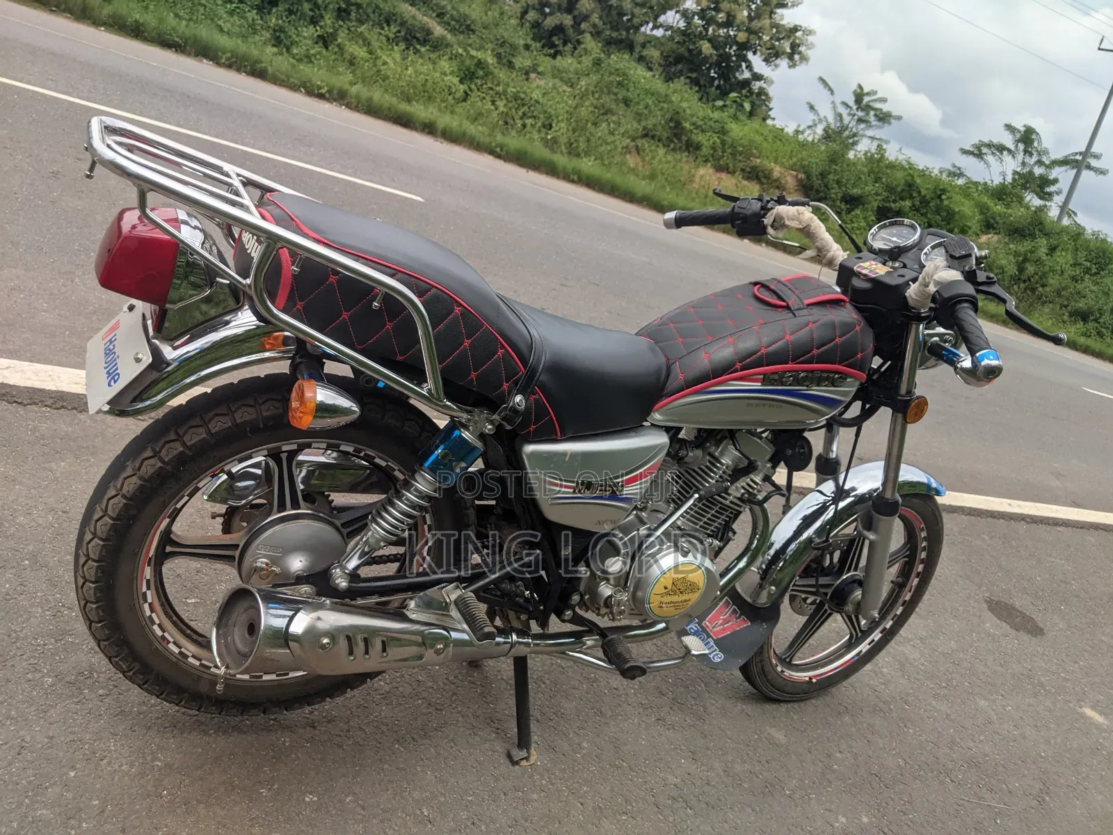 Haojue HJ125-8K 2025 Silver in Kpando Municipal - Motorcycles & Scooters, King Lord | Jiji.com.gh
