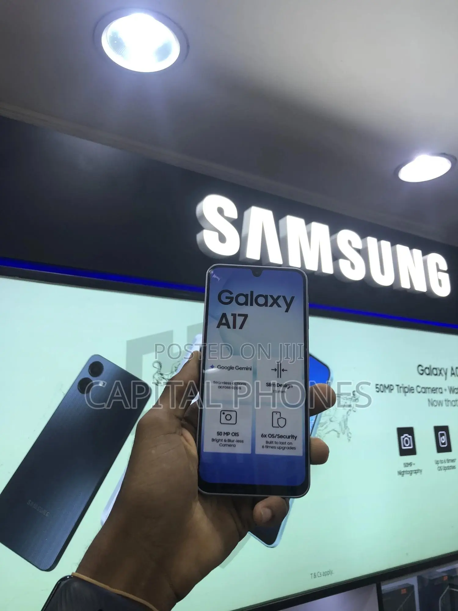 New Samsung Galaxy A17 256 GB Black in Circle - Mobile Phones, Capital ...