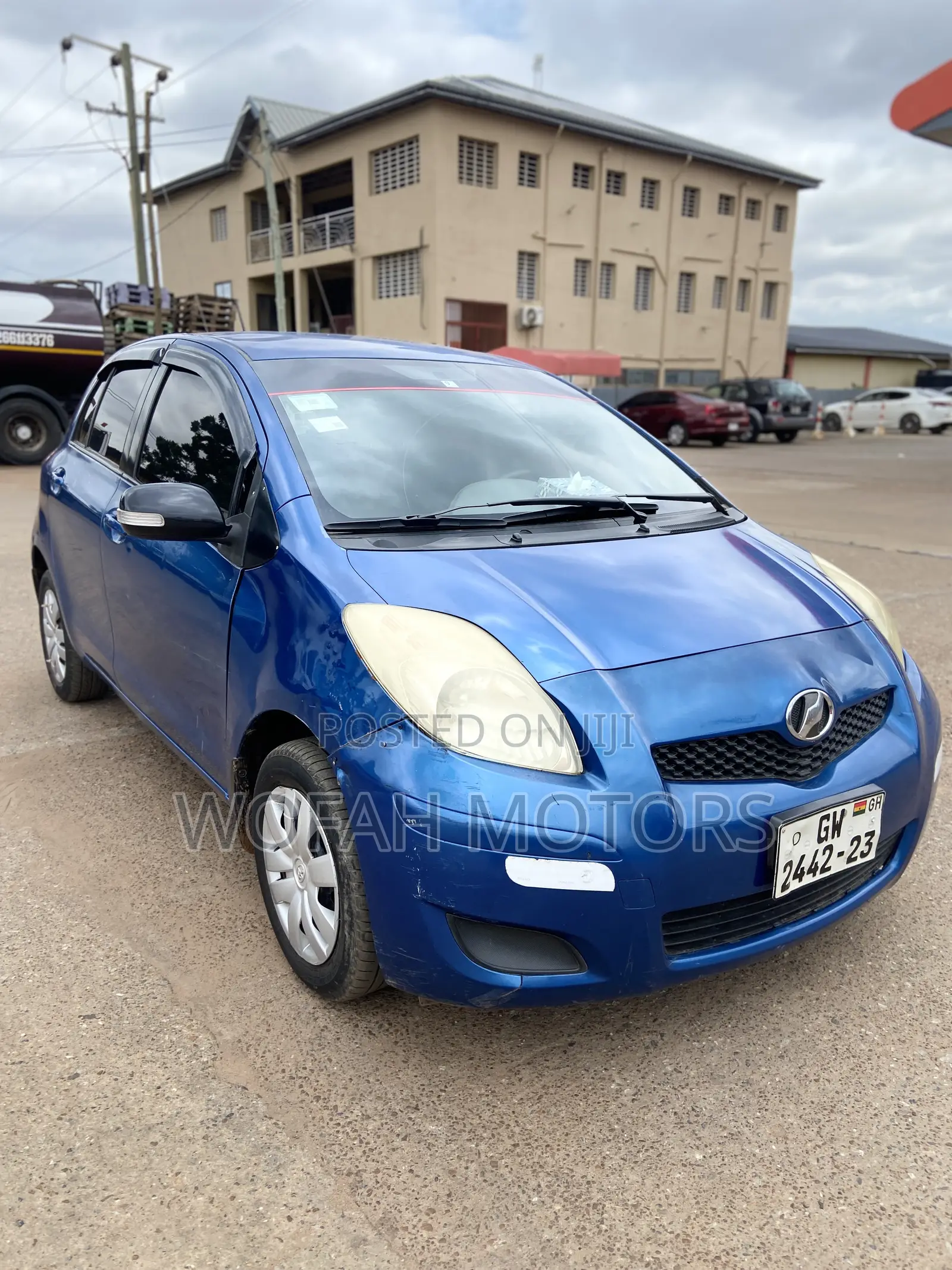 Toyota Vitz 2010 Blue in Madina - Cars, Okyere Bright | Jiji.com.gh