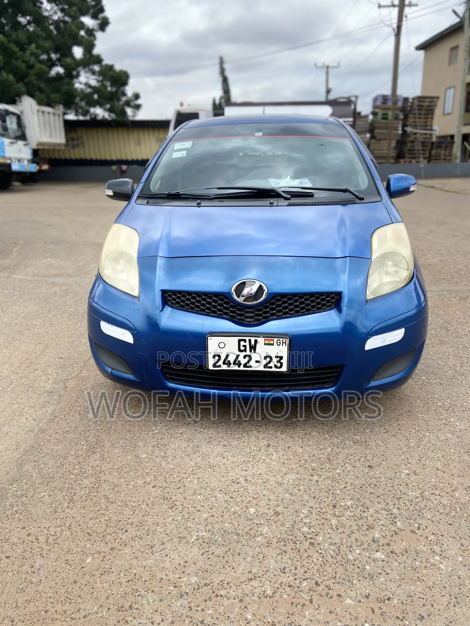 Toyota Vitz 2010 Blue in Madina - Cars, Okyere Bright | Jiji.com.gh