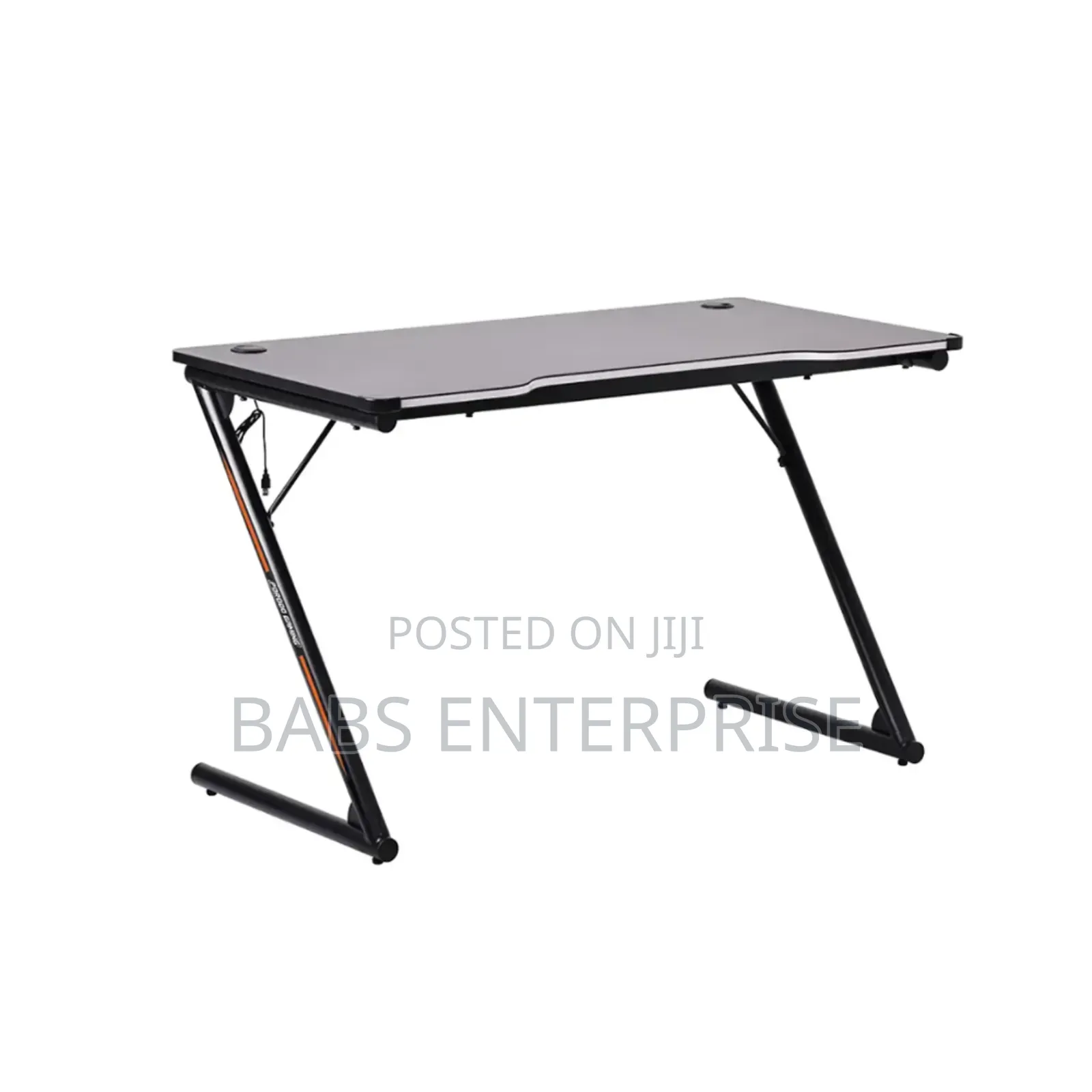 Porodo Gaming Table With Rgb Led Light With Gaming Mousepad – Black in ...