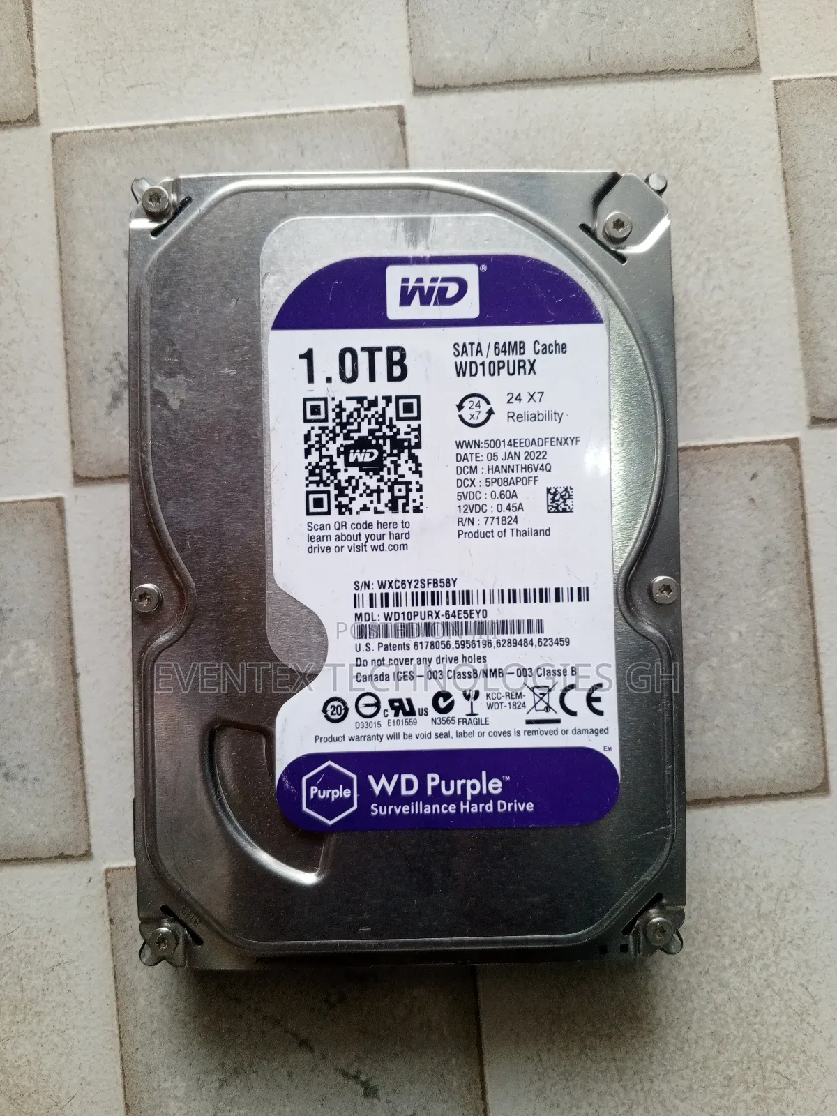 1tb Hard Drive Disk in Circle - Computer Hardware, Eventex Technologies ...