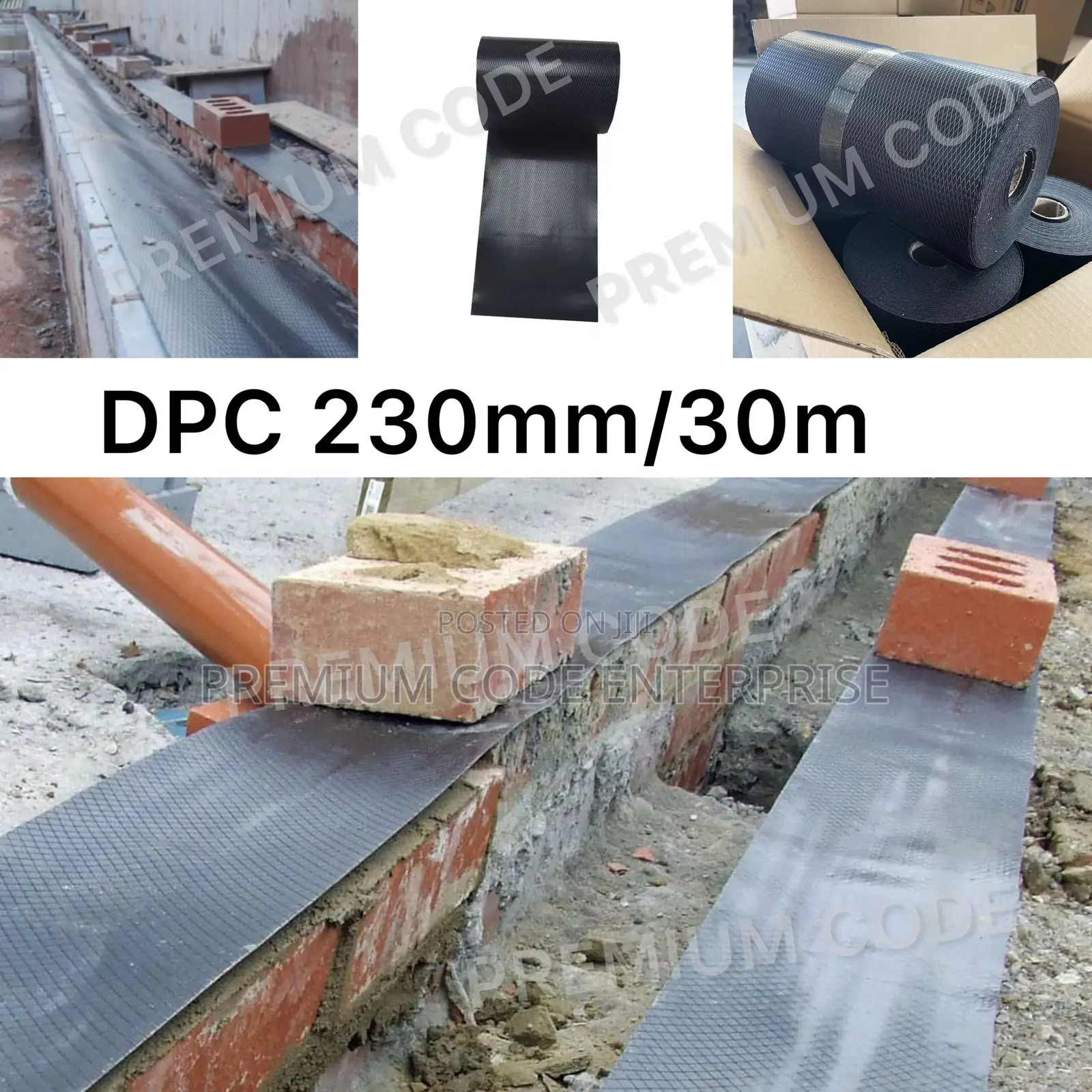 DPC Damproof Course, 225mm X 98ft in North Industrial Area - Building ...