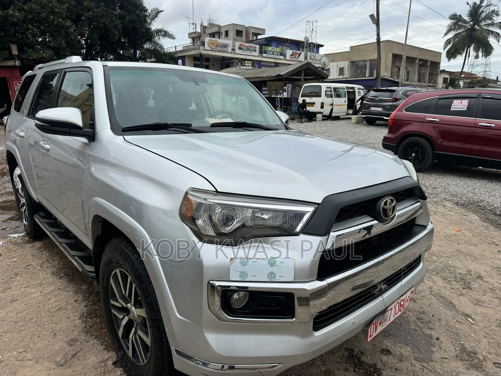 Toyota 4-Runner SR5 4x4 Premium 2018 Silver for sale - Koby Kwasi Paul ...