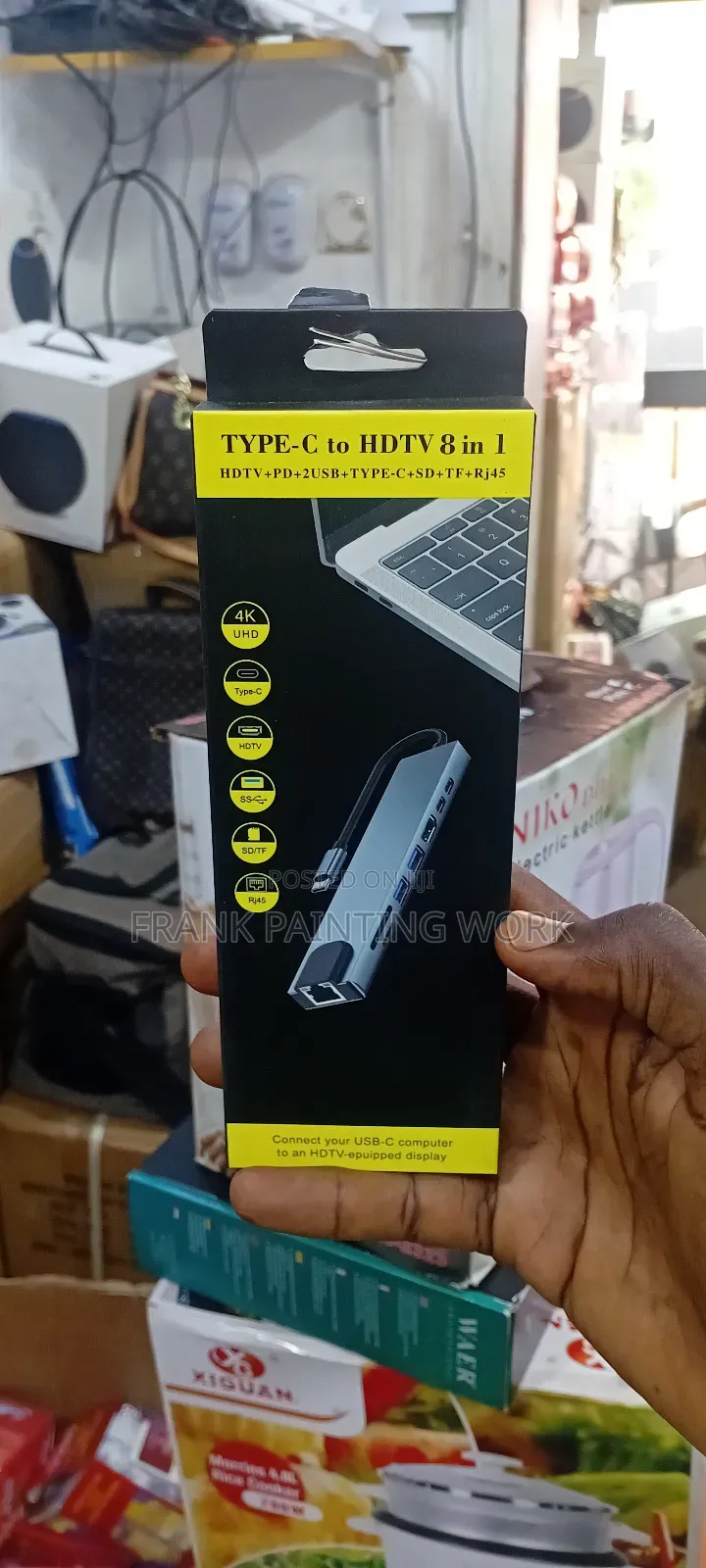 Type-C to Hdmi Converter 8 in 1 in Kumasi Metropolitan - Computer ...