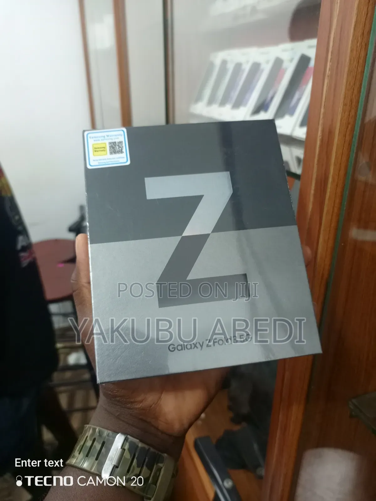 New Samsung Galaxy Z Fold 3 256 GB Black in Kwashieman - Mobile Phones, Yakubu Abedi | Jiji.com.gh