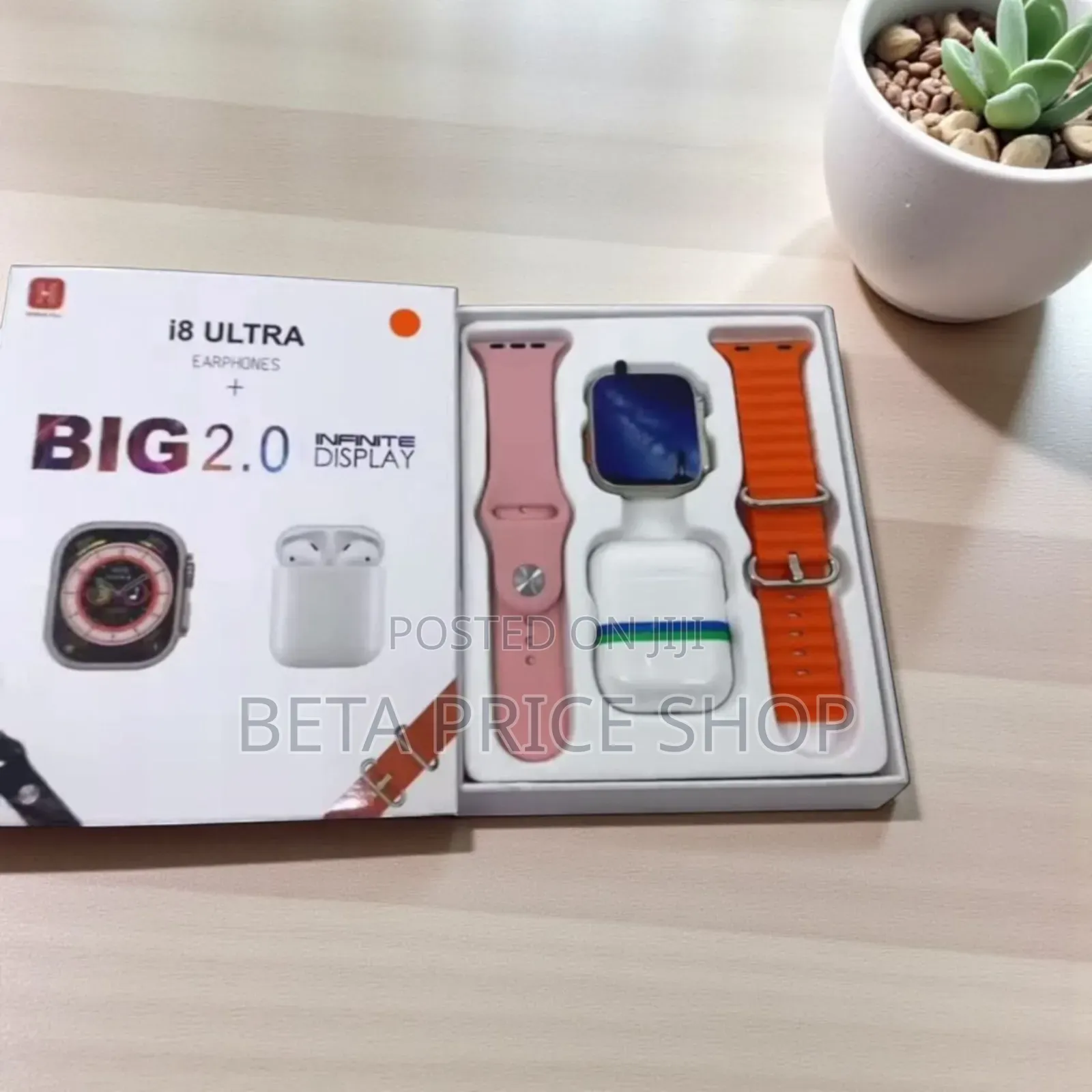 I8 Ultra Smartwatch With Two Straps+ Airpod To in Tema Metropolitan ...