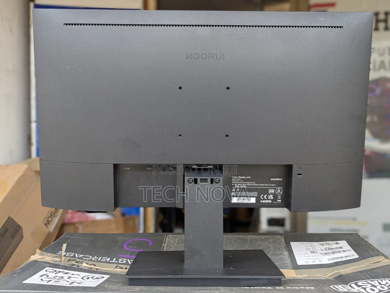 Koorui 24 Inch FHD Monitor, Ultra-Slim Bezels, 75hz, Va Display, 5ms ...