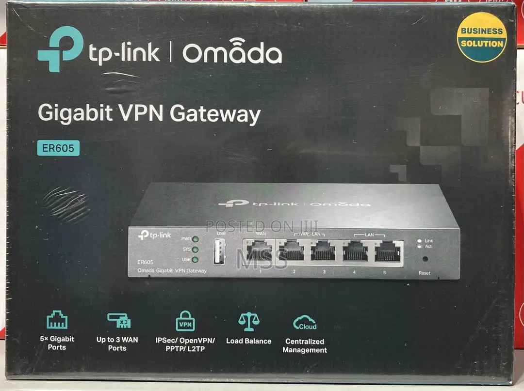 Tplink Er605 Omada Gigabit VPN Gateway Router in Darkuman - Networking ...