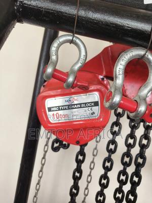 Hs-C 10 -Ton 6m Chain Block | Manganese Steel Alloy Heavy Duty Lift in ...