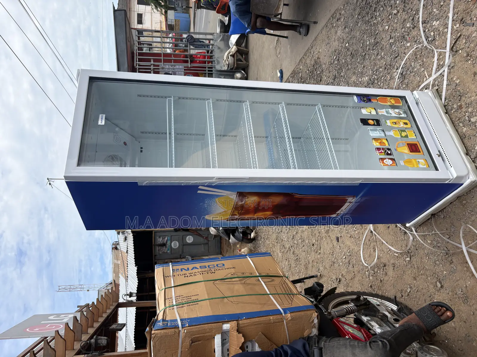 New Nasco 360 Litres Transparent Showcase Fridge in Accra Metropolitan ...