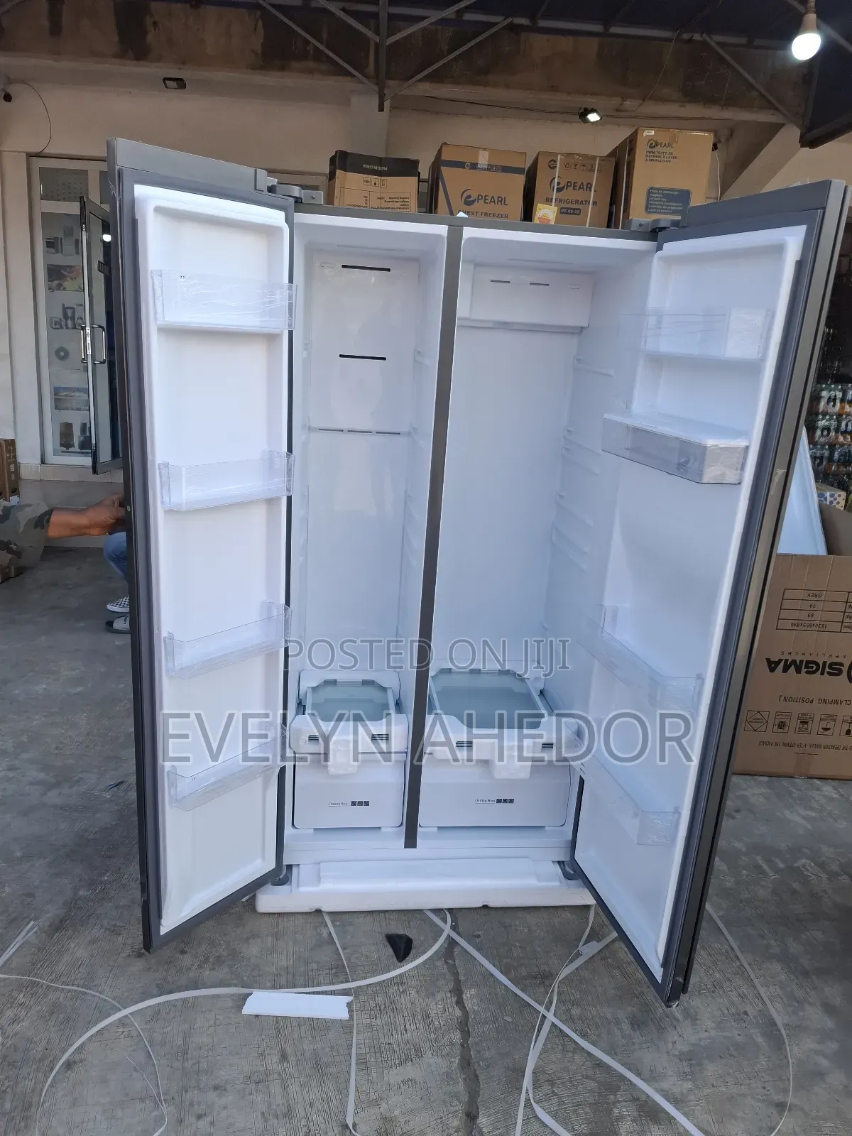 Strong Compressor of Sigma Side by Side Fridge 503 Litres for Sale in ...