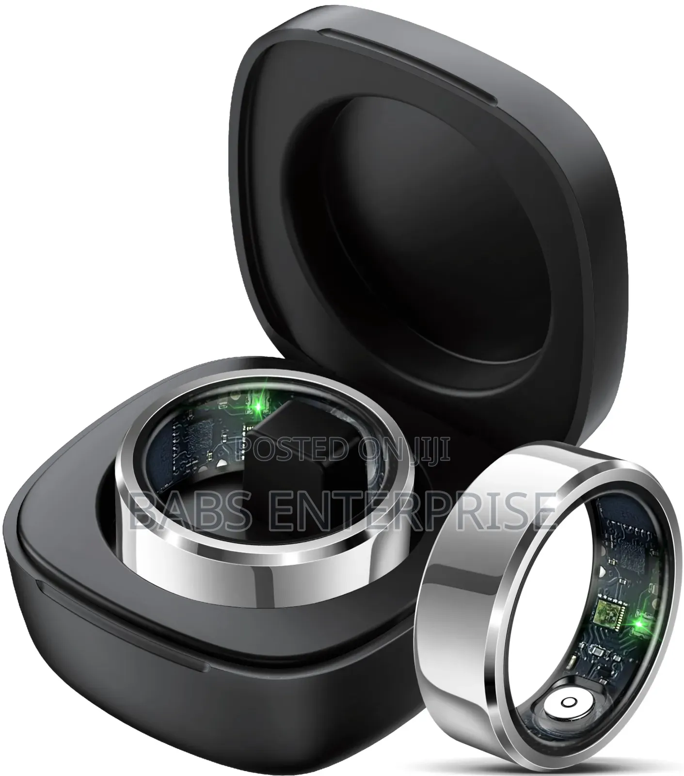 R6 Smart Ring Heart Rate Monitor Blood Pressure Ring Sleep Tracker for ...