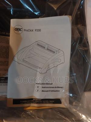 GBC Proclick P200 Document Binding Machine Professional Manual System ...