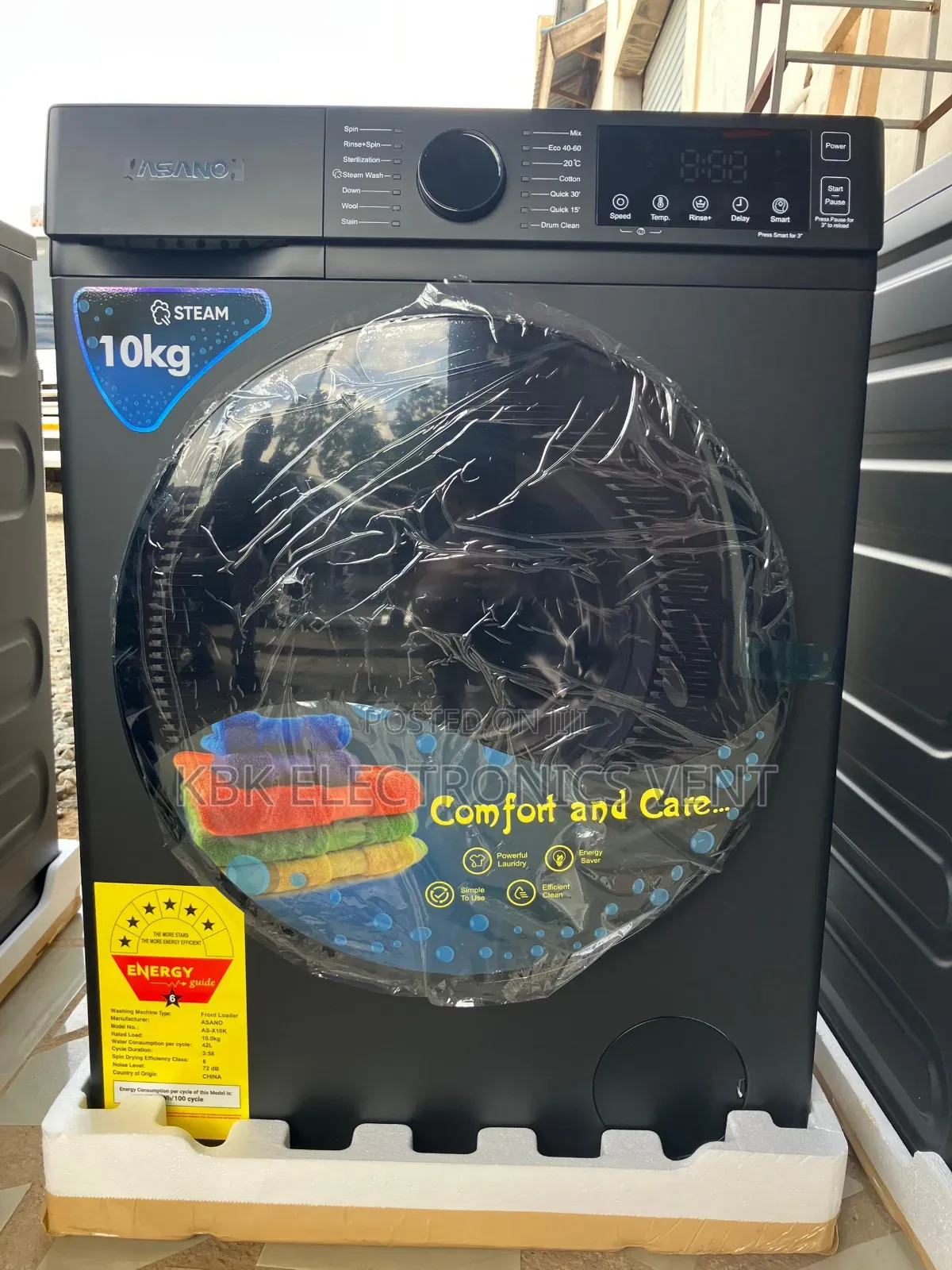 Asano 10kg Front Load Washing Machine in Achimota - Home Appliances, Kbk Electronics Ventures ...