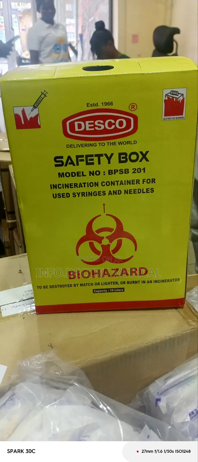 Safety Box or Container 10l in Accra Metropolitan - Medical Equipment ...
