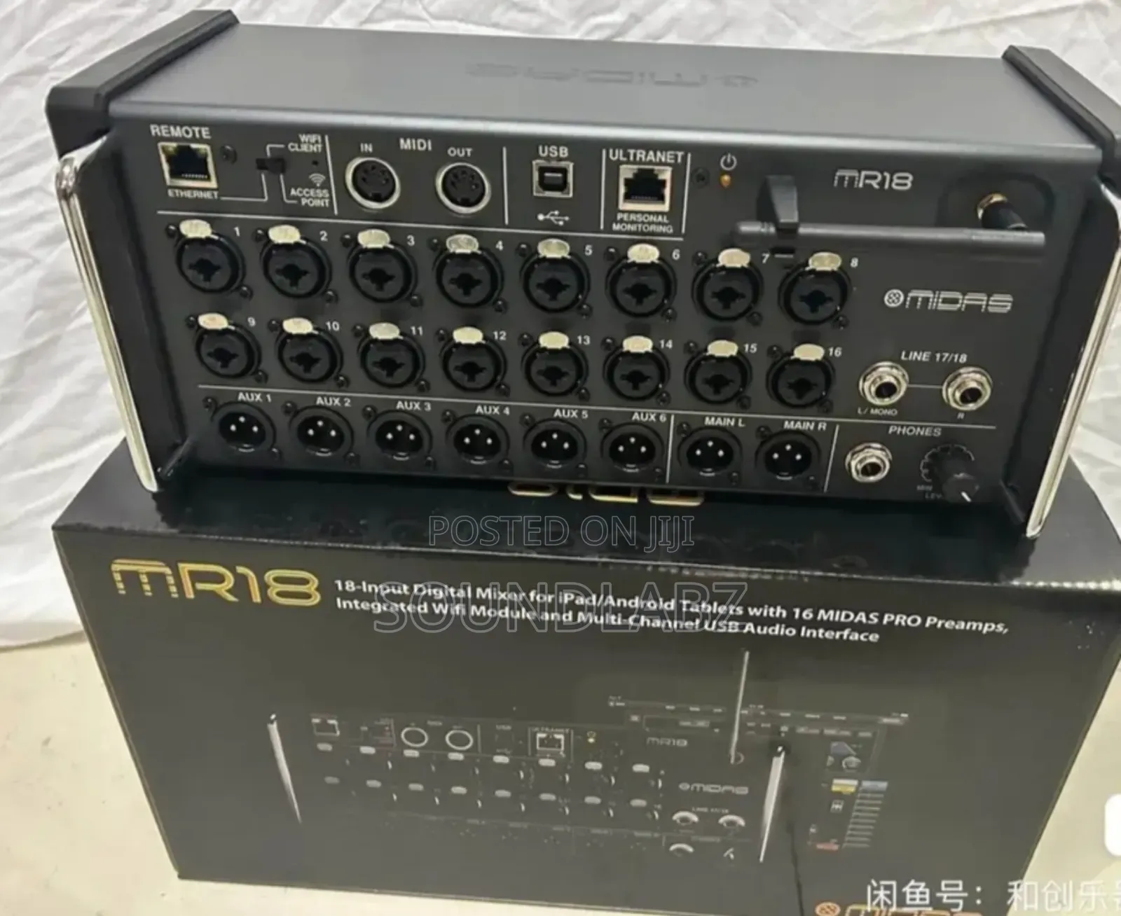Midas Mr18 18-Input Digital Mixer. for sale - Soundlabz Price: GH ...