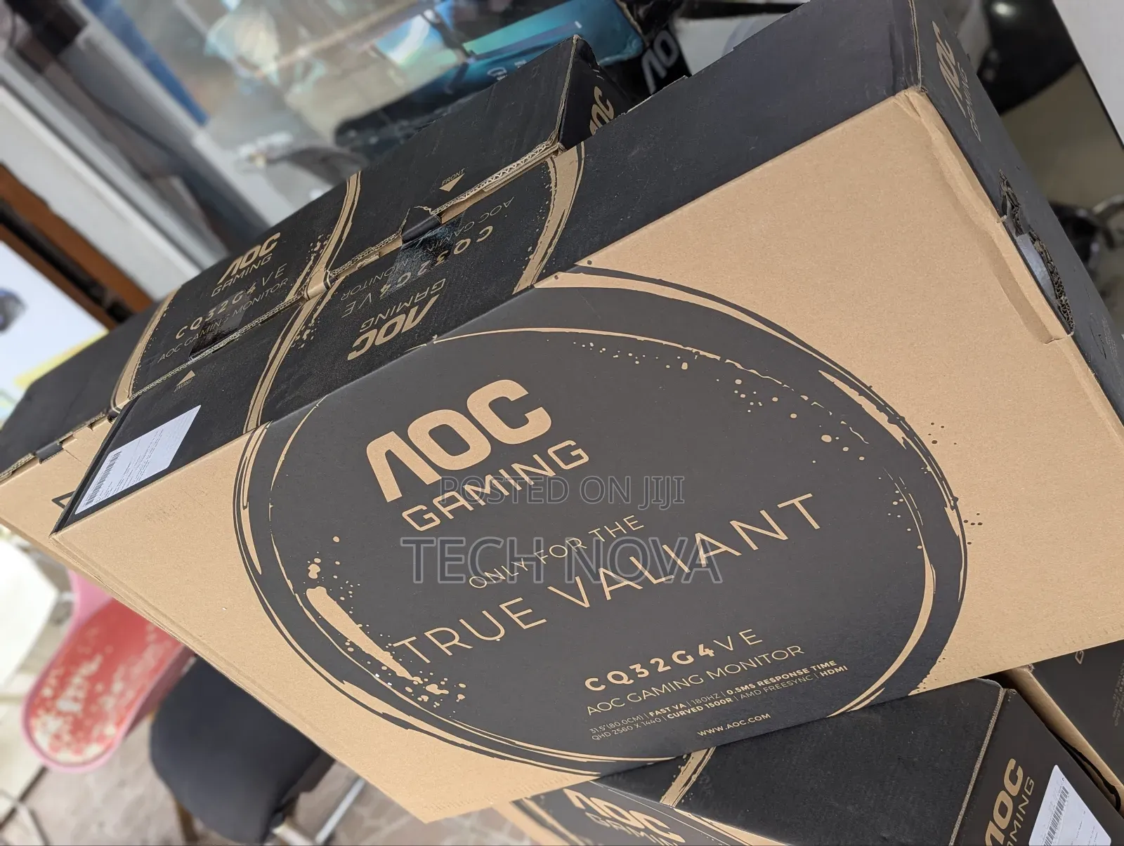 Aoc Cq32g4ve 32" Inch Curved Gaming Monitor 2k Qhd, 180hz, 0.5ms in ...