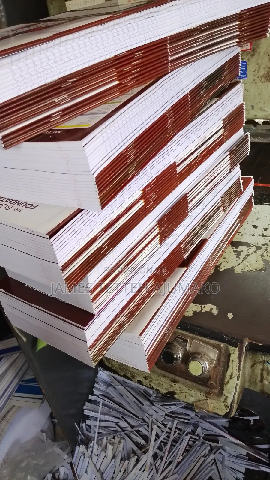 Note1,Note3, Passbook, Case Binding, Susu/Dues Card, Invoices/ Reciept ...