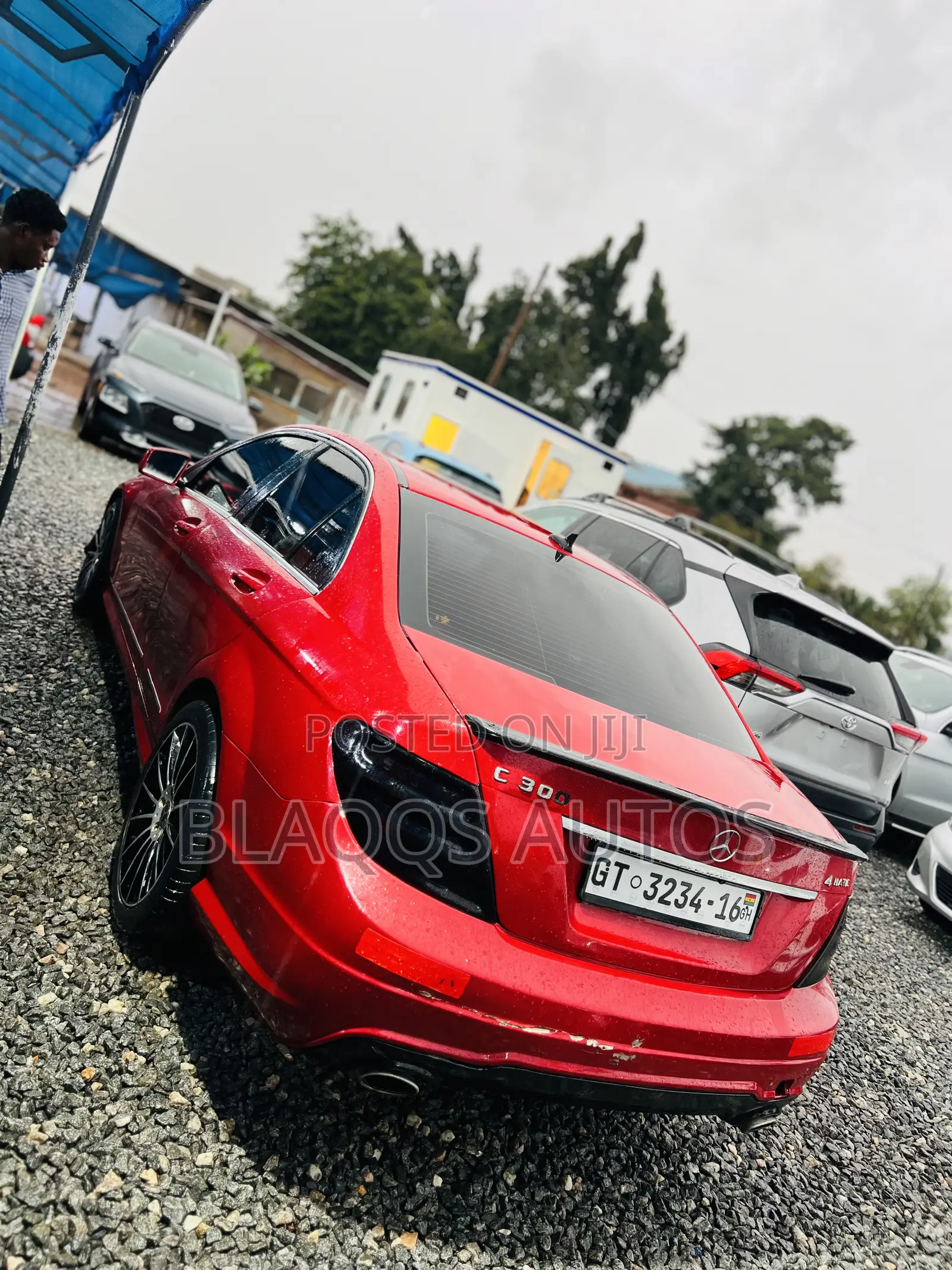 Mercedes-Benz C300 Sport 4Matic Sedan AWD (3.0L 6cyl 7A) 2012 Red in ...