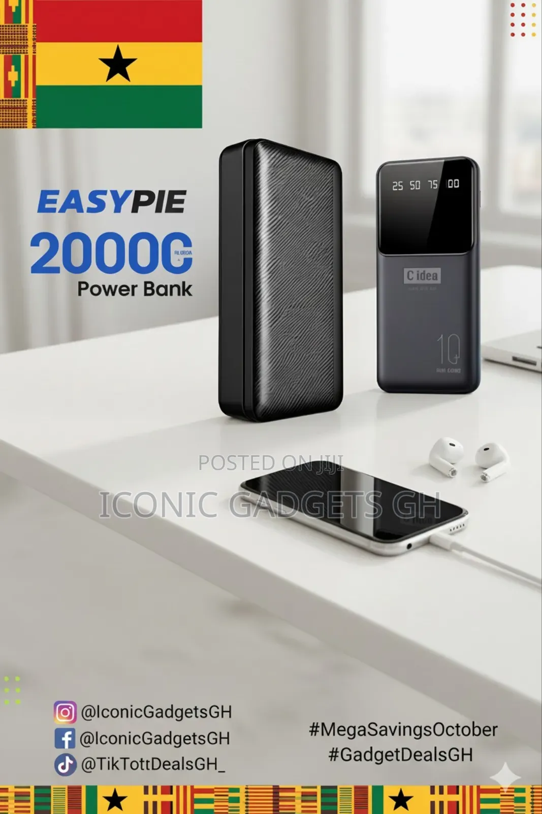 Easypie 20,000mah + Cidea 10,000mah Power Bank Combo in Osu - Accessories for Phones & Tablets ...