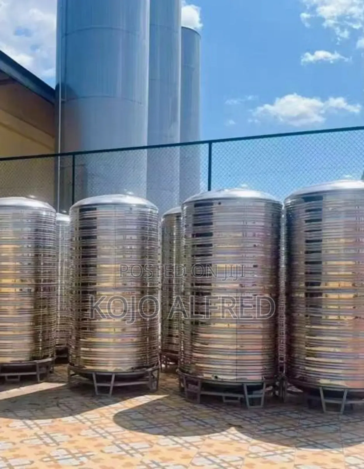 Stainless Water Storage Tanks - Grade 304 in Dansoman - Manufacturing ...