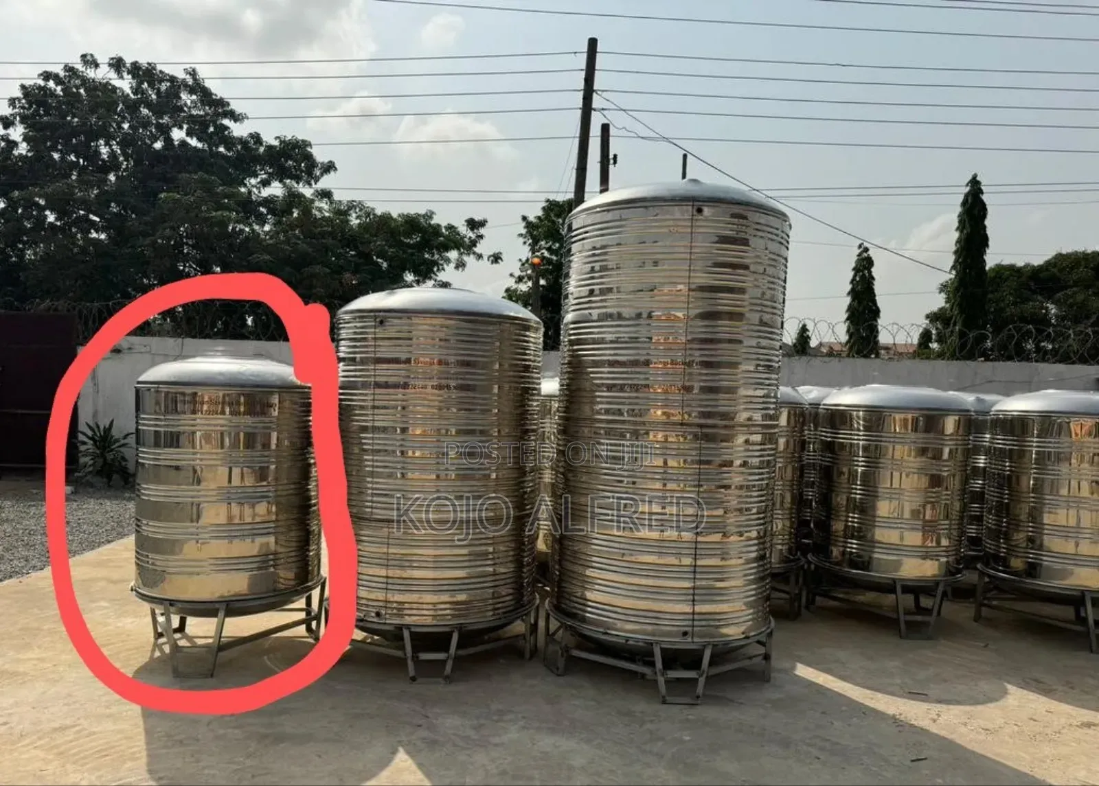Stainless Water Storage Tanks - Grade 304 in Dansoman - Manufacturing ...
