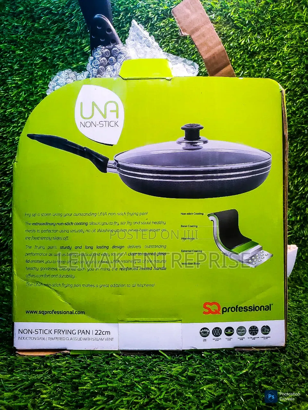 Sq Professional Non-Stick Frying Pan With Lid 30cm in Oyarifa ...