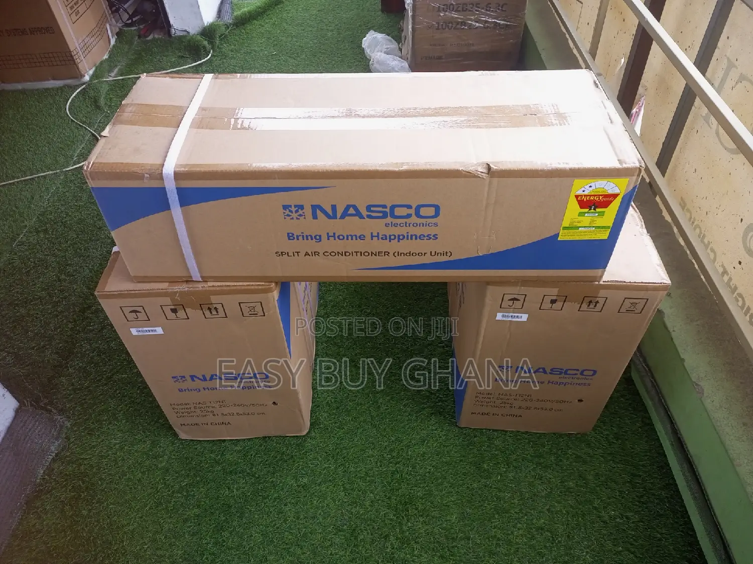 Low Cost 1.5hp Air Conditioner Split Type Set Nasco Energetic System in Avenor Area - Home ...