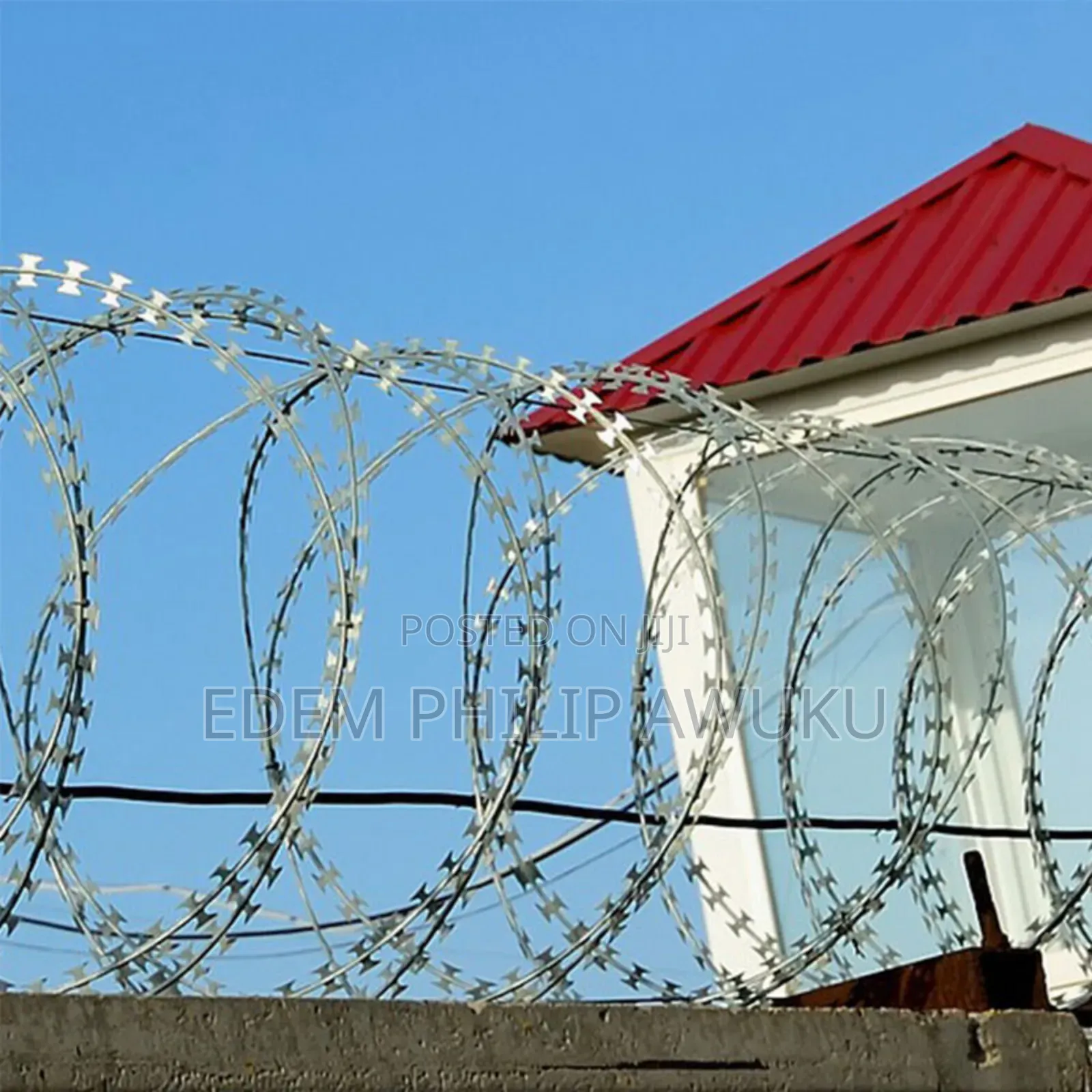 Razor Wire Fencing in Oyarifa - Building & Trade Services, Edem Philip ...