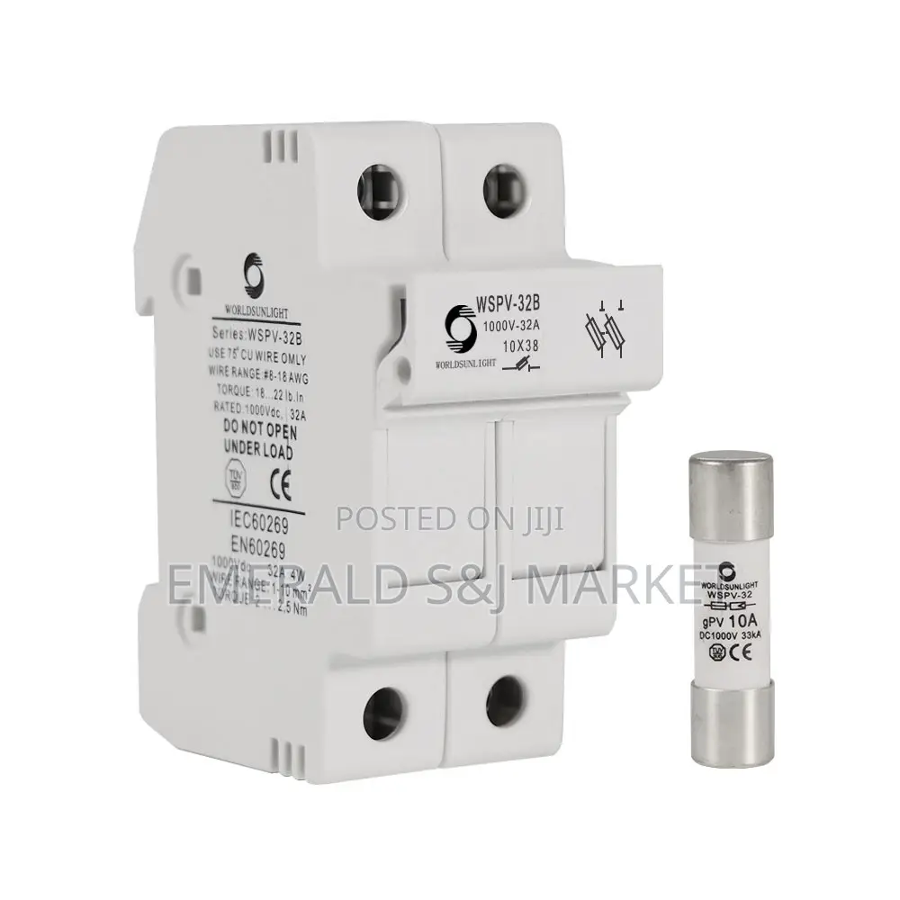 Solar Dc 2 Pole Fuse Holder in Kumasi Metropolitan - Electrical ...