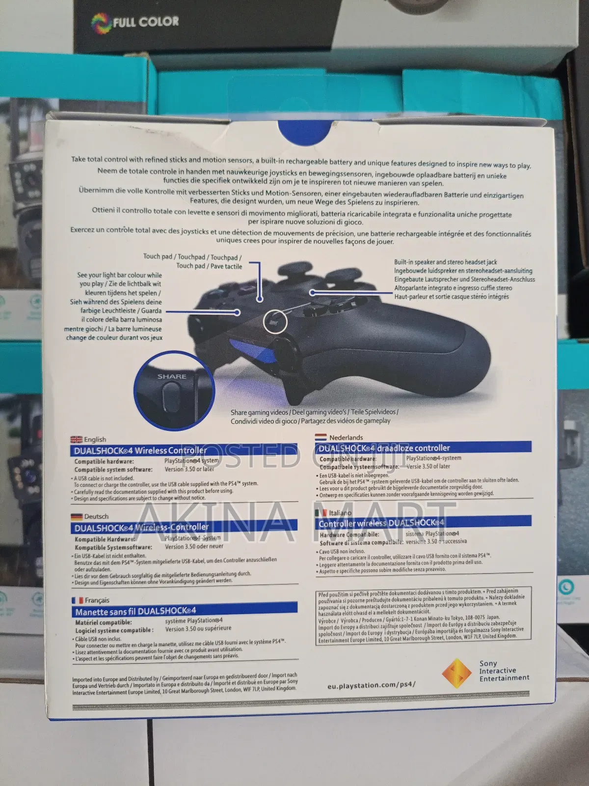 Playstation Dualshock 4 Wireless Controller in Lapaz - Video Game Consoles, Akina Mart | Jiji.com.gh