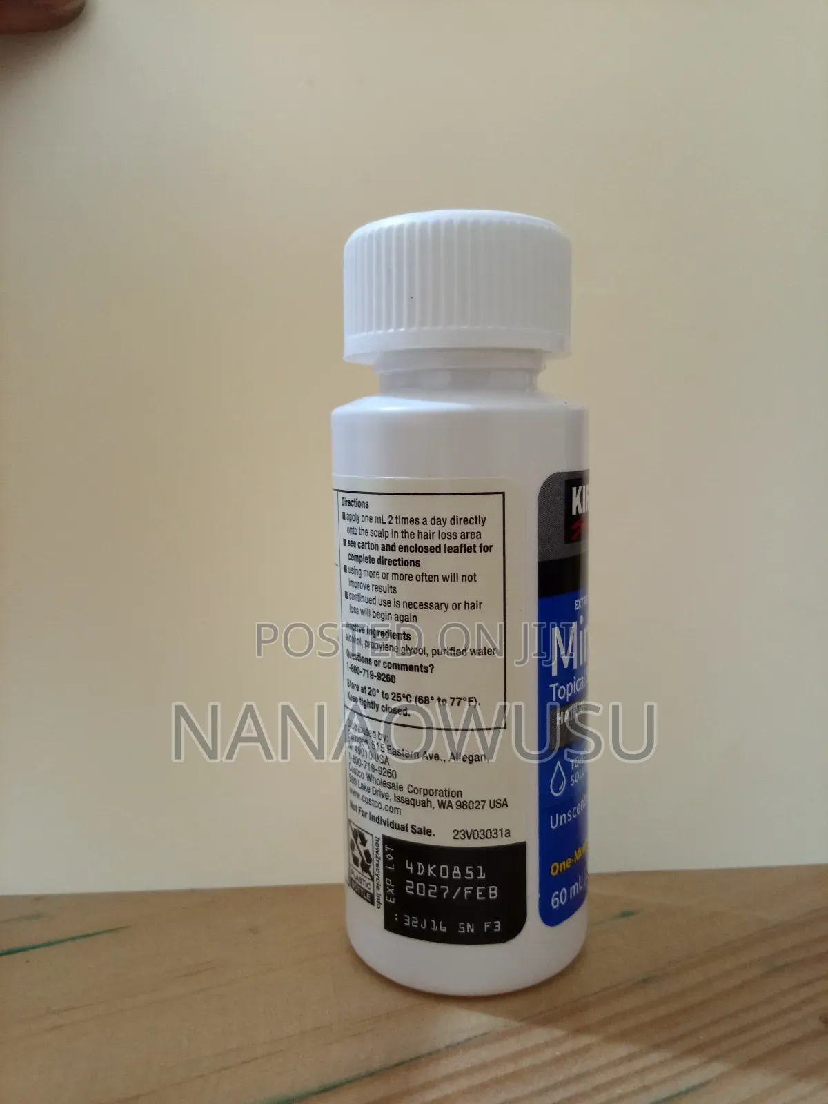 Kirkland Signature Minoxidal, Hair Regrowth Treatment for sale ...