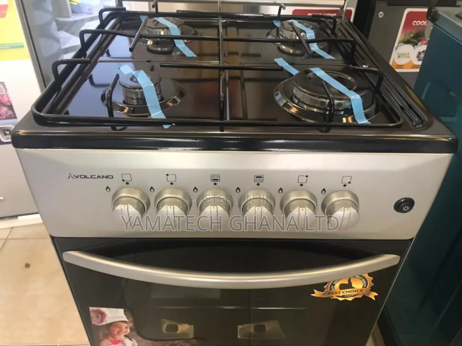 Volcano 50x50cm Gas Stove With Oven And Grill in Kotobabi - Kitchen ...