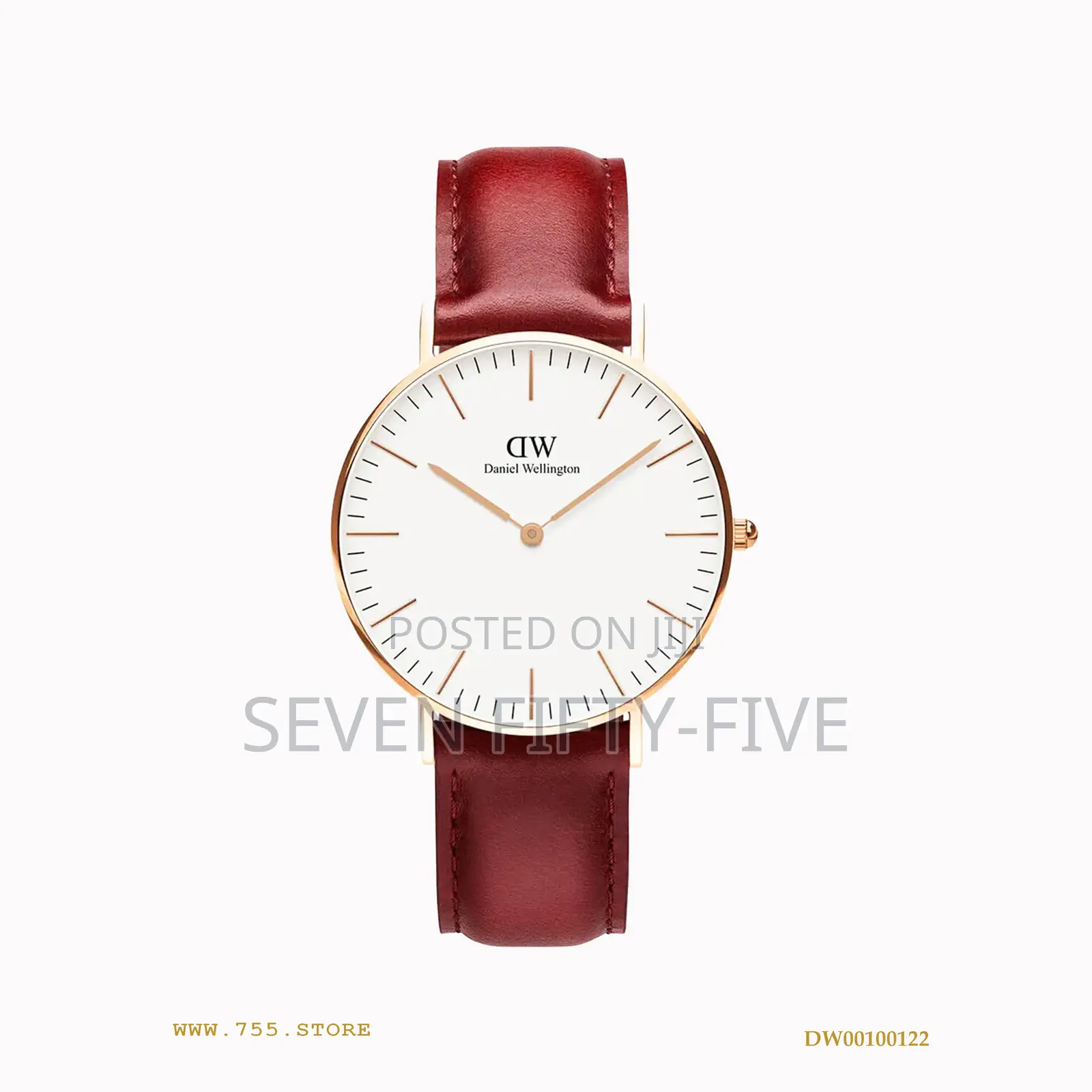 Daniel Wellington Classic Suffolk Leather Rose Gold Watch Dw in Accra ...