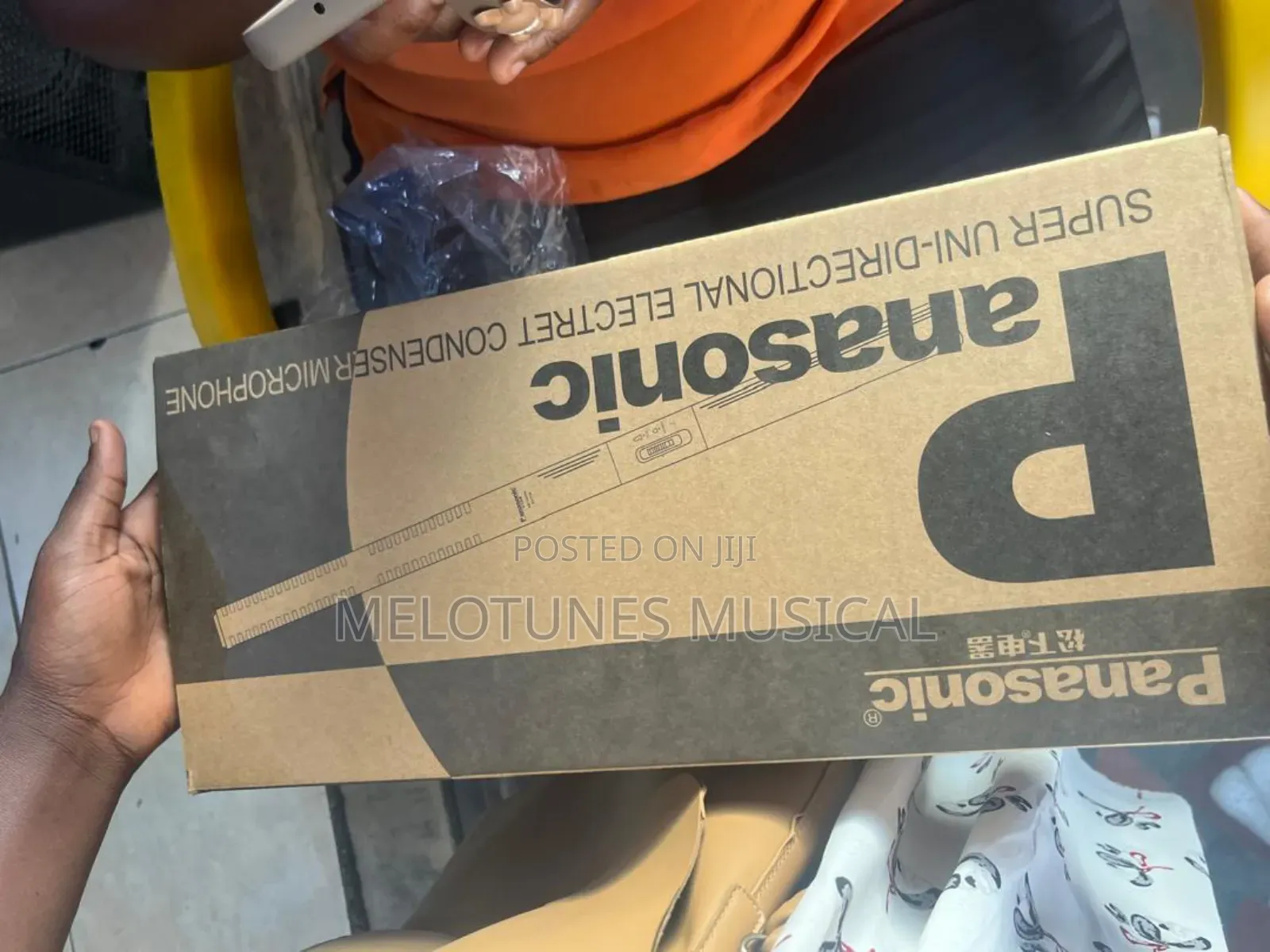 Panasonic Em-2800a Super Uni-Directional Electret Condenser Microphone ...