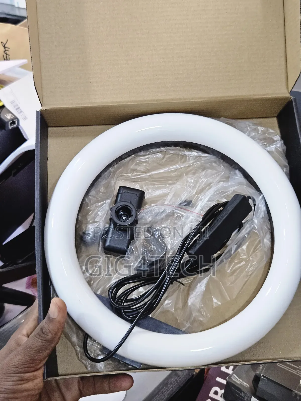 10 Inch RGB Ring Light With Remote and Stand in Kokomlemle ...