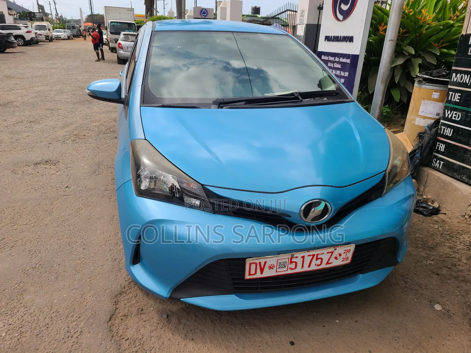 Toyota Vitz 2016 Blue in Accra Metropolitan - Cars, Collins Sarpong ...