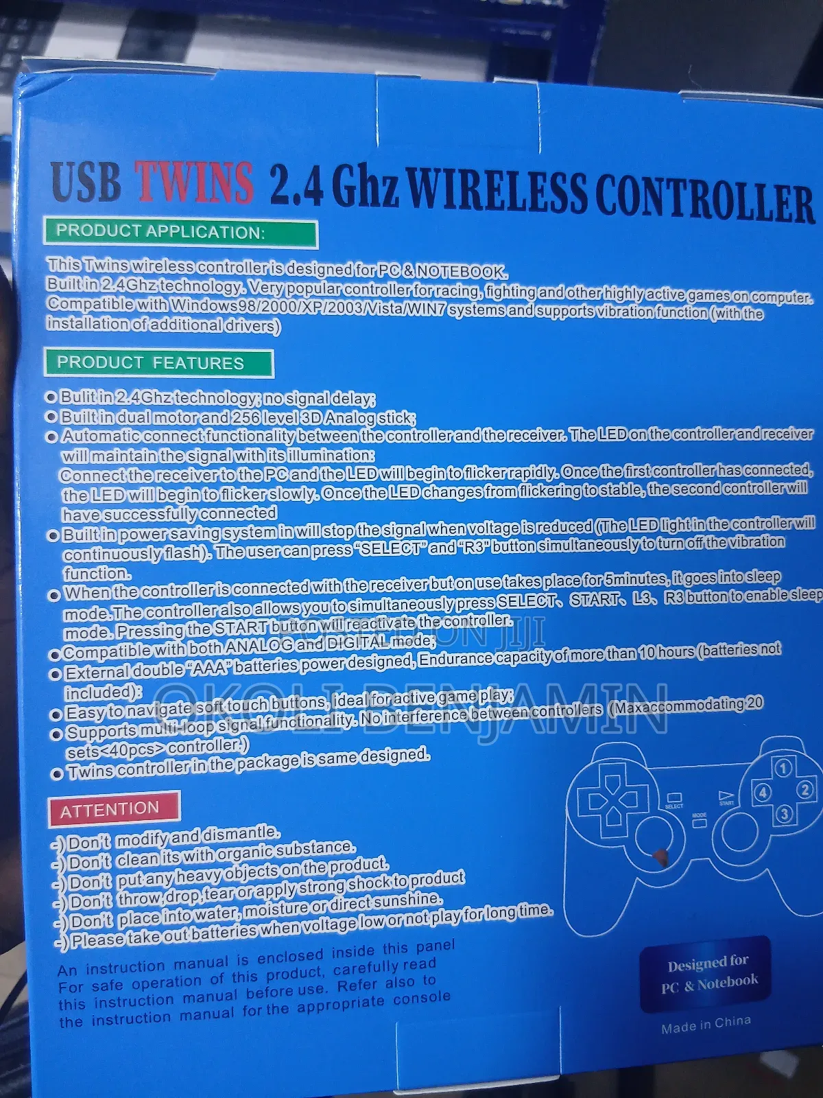 Wireless Game Pads in Circle - Video Game Consoles, Okoli Benjamin ...