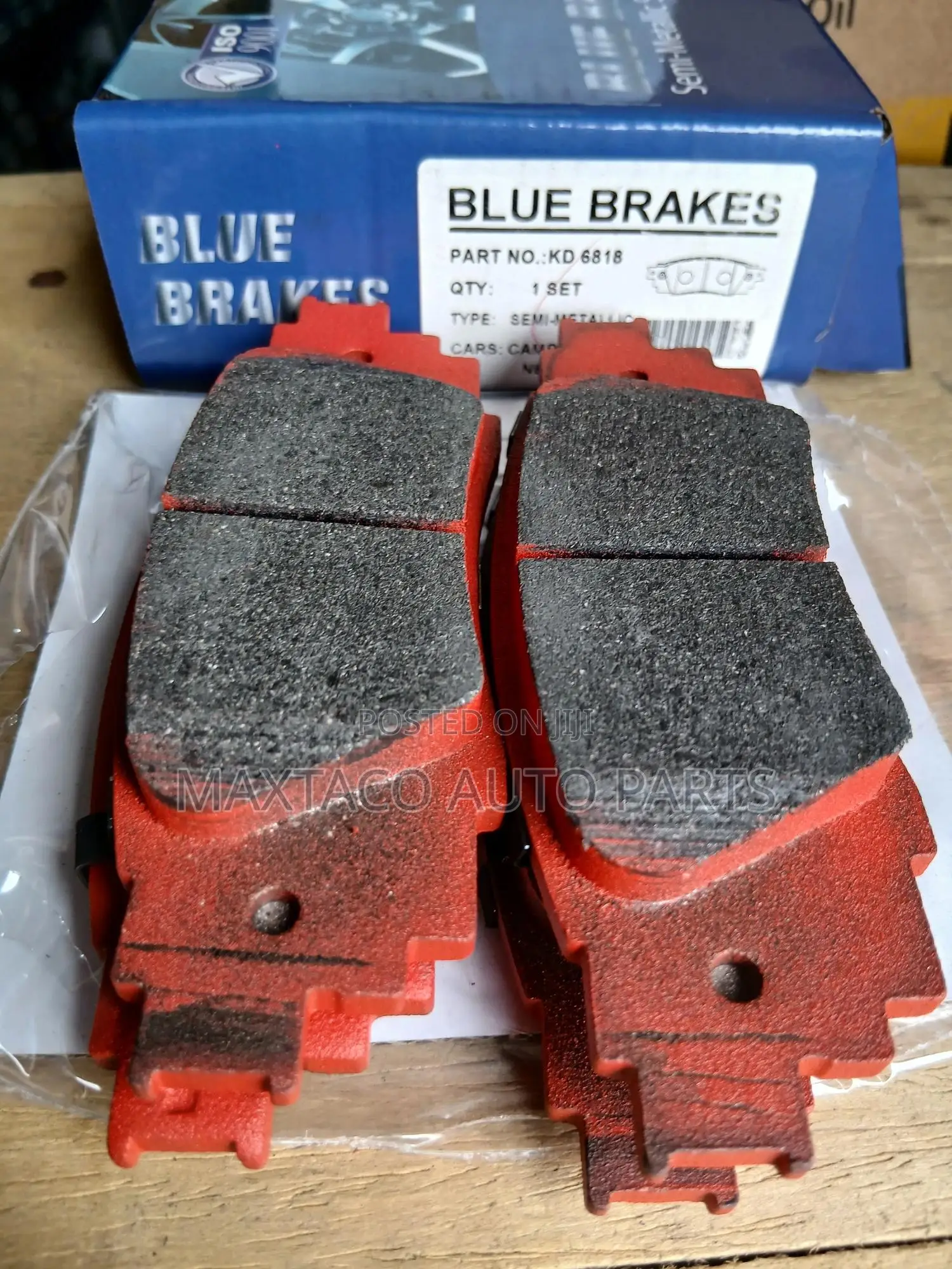 Blue Brakes Kd6818 Semi-Metalic Brake Pad-Rear for Lexus Nx300 in Lapaz ...