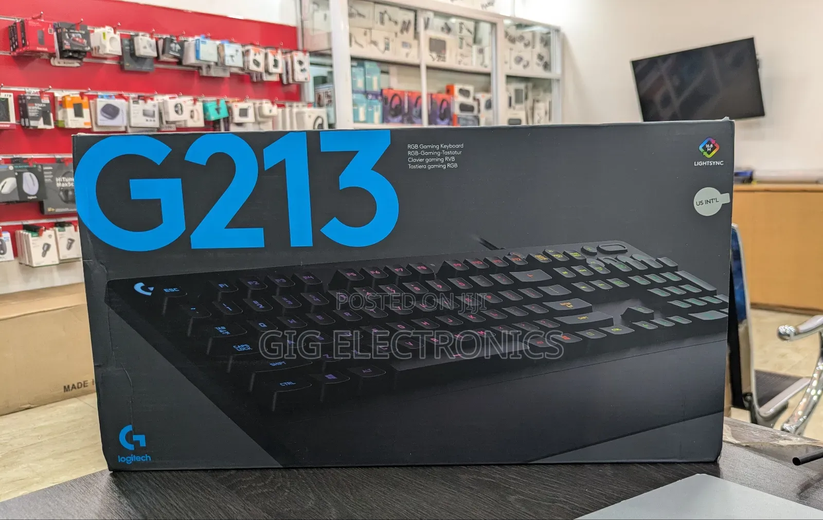 Logitech G G213 Prodigy RGB Backlit Gaming Keyboard in Lapaz - Computer ...