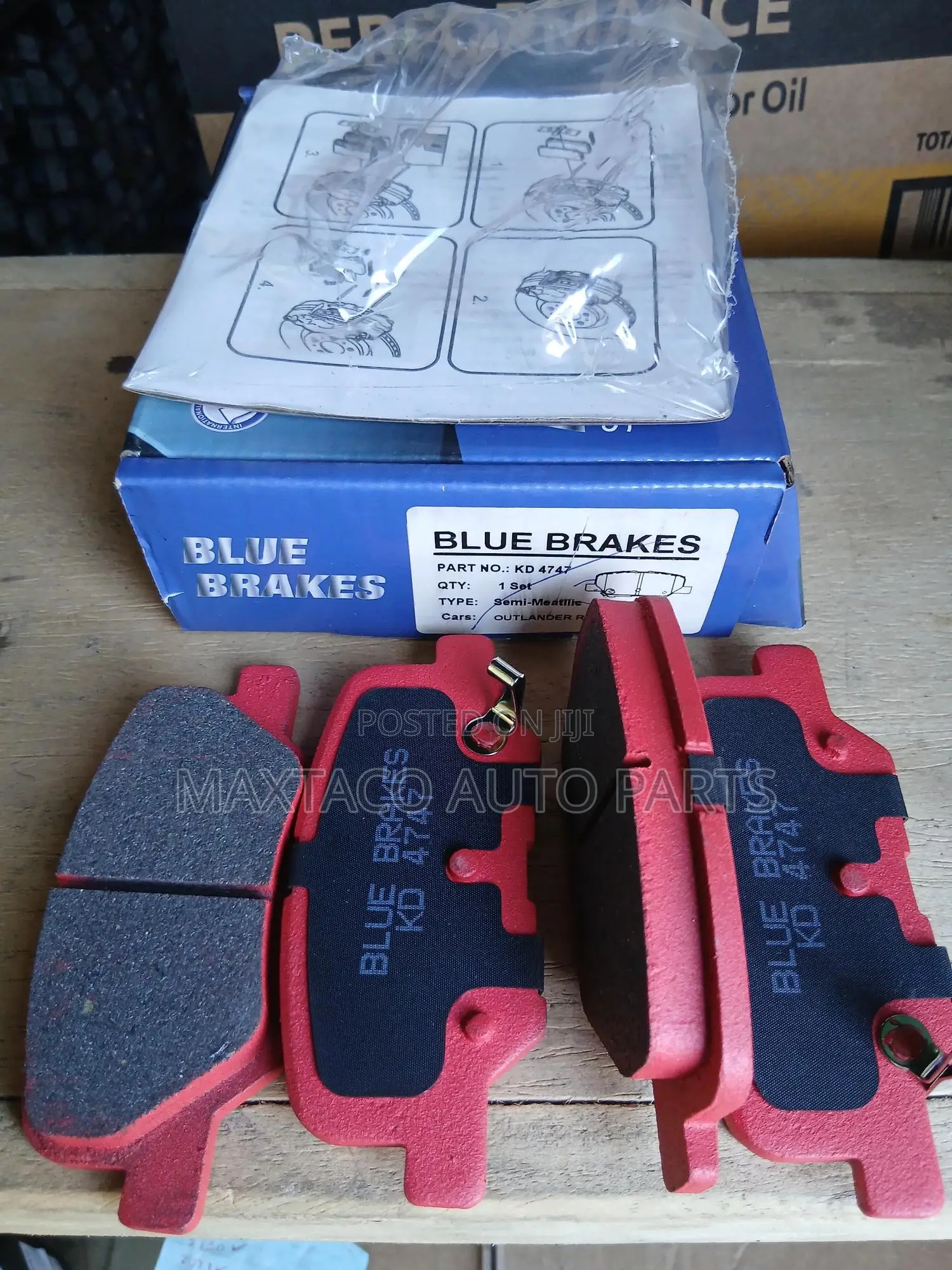 Blue Brakes Kd4747 Brake for Mitsubishi Outlander-Back in Lapaz ...