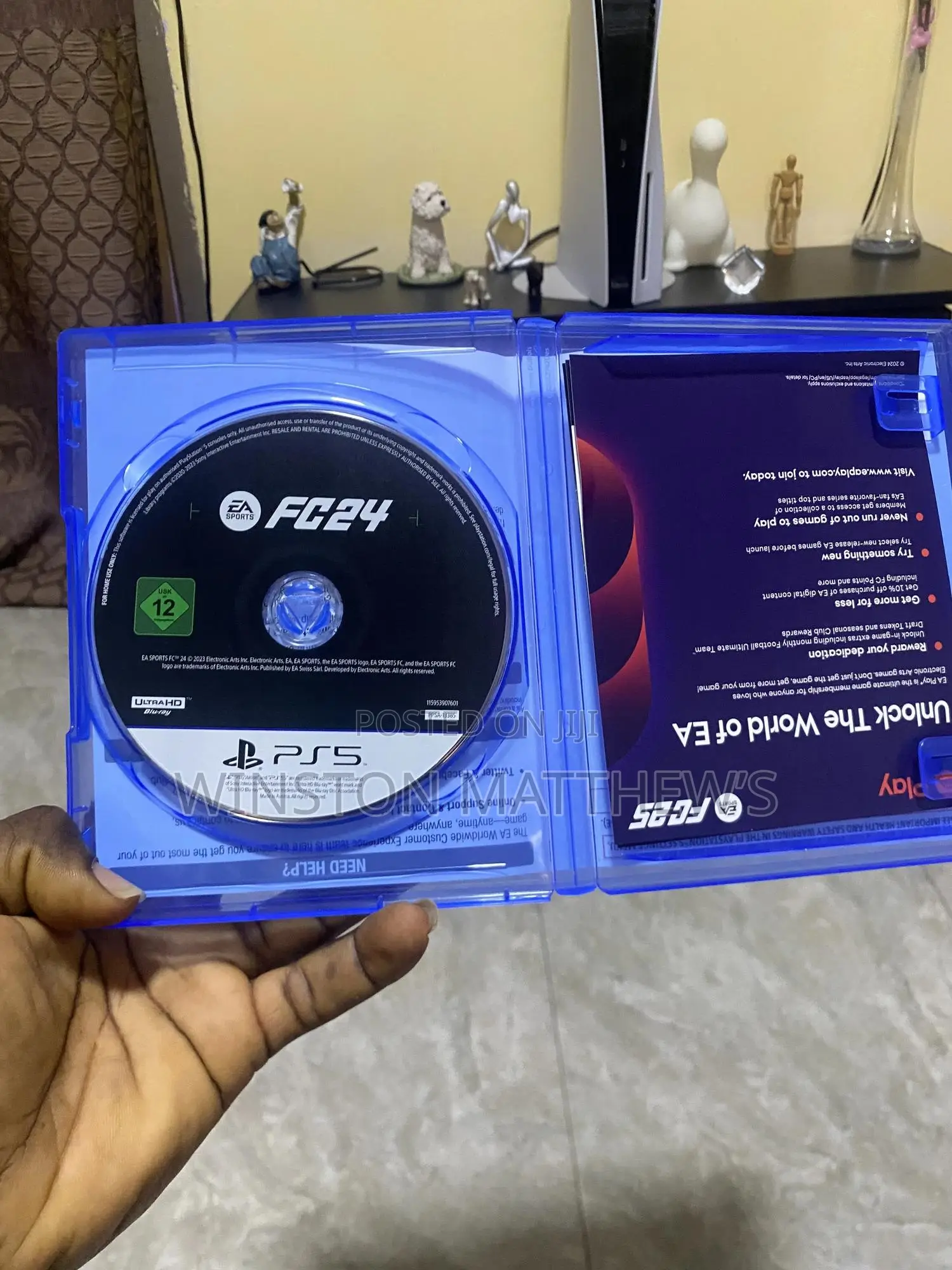 Fc 25 Fc 24 Genuine Ps5 Physical Disc in Haatso - Video Games, Winston ...