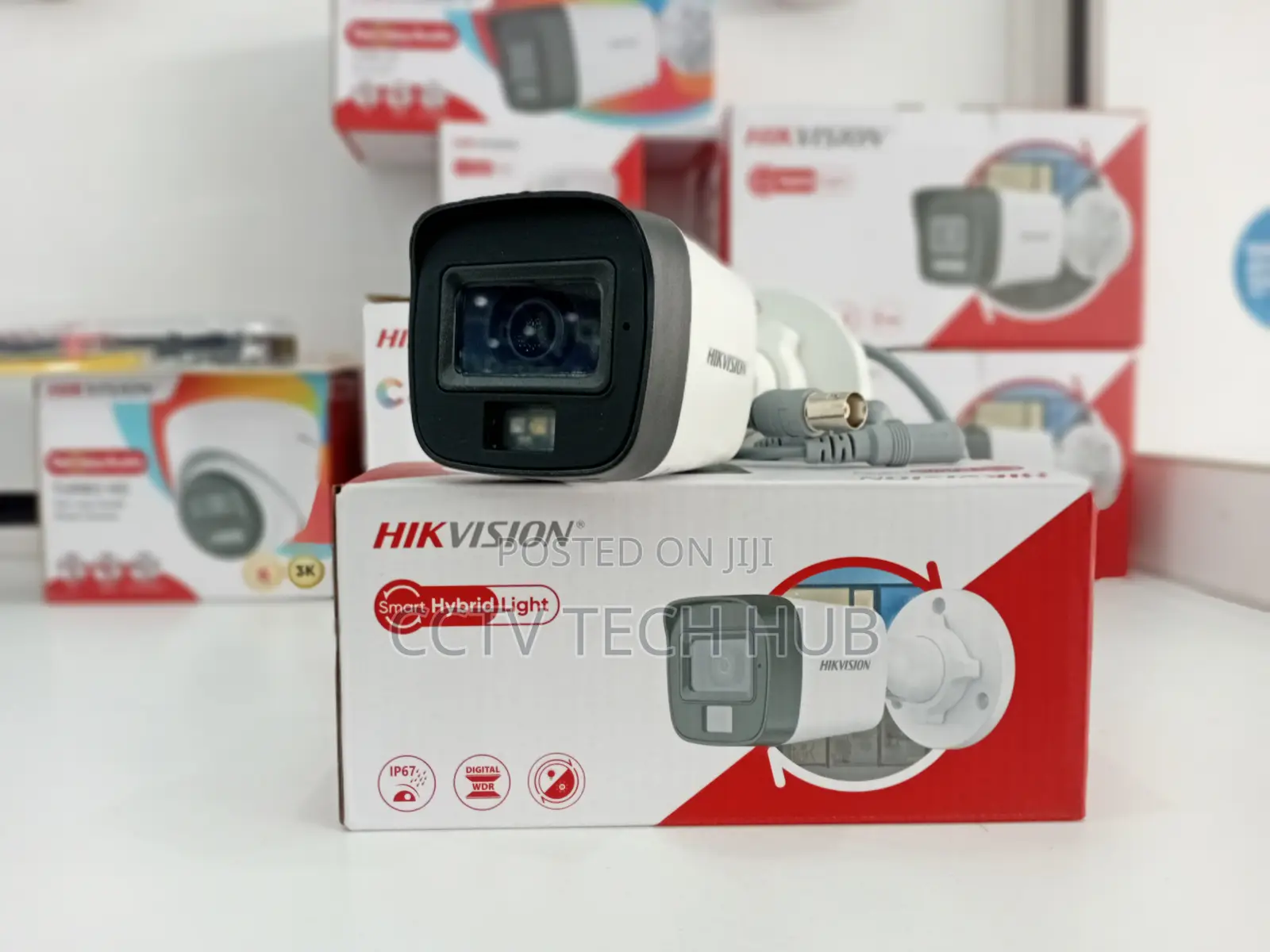 Hikvision Dual Light Fixed Mini Bullet Camera With Build in Mic in ...