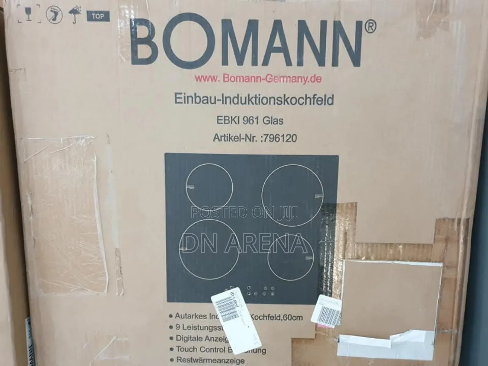 Smart Touch 60 Cm Induction 4 Hot Plate Cooker Hop ( From Germany) New ...