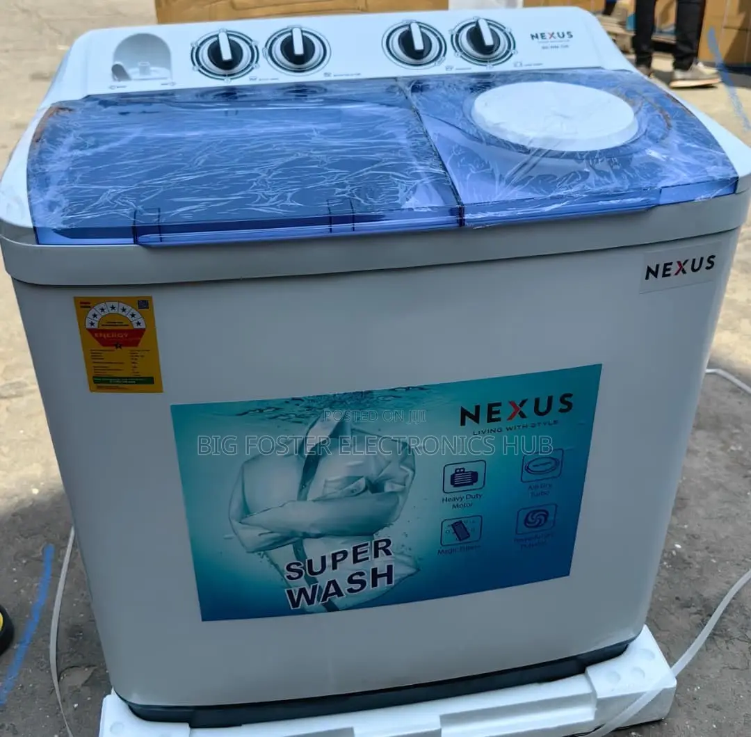 Hilarious, Nexus 12kg Twin Tub Semi- Automatically”Wash Dry Machine in ...
