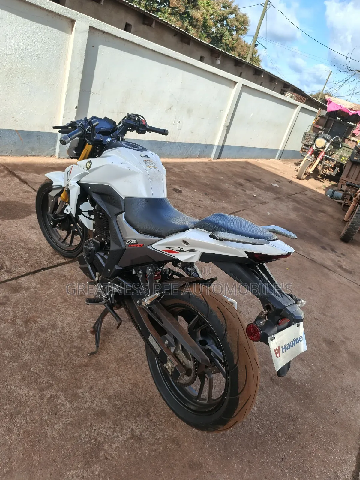 Haojue DR190S 2022 White in Tamale Municipal - Motorcycles & Scooters ...