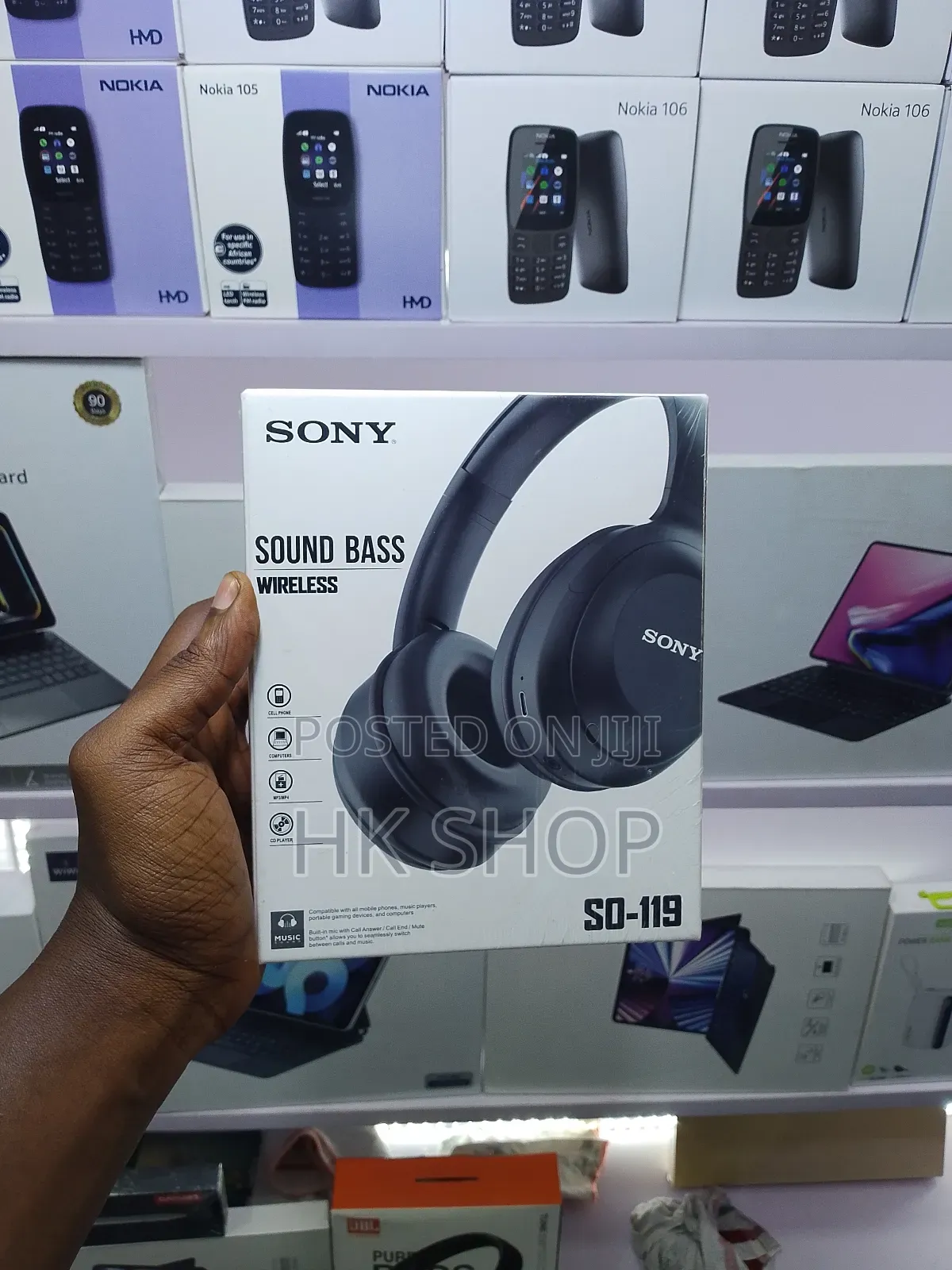 Sony Pure Sound Bass Wireless Headset in Circle - Headphones, Hk Shop ...
