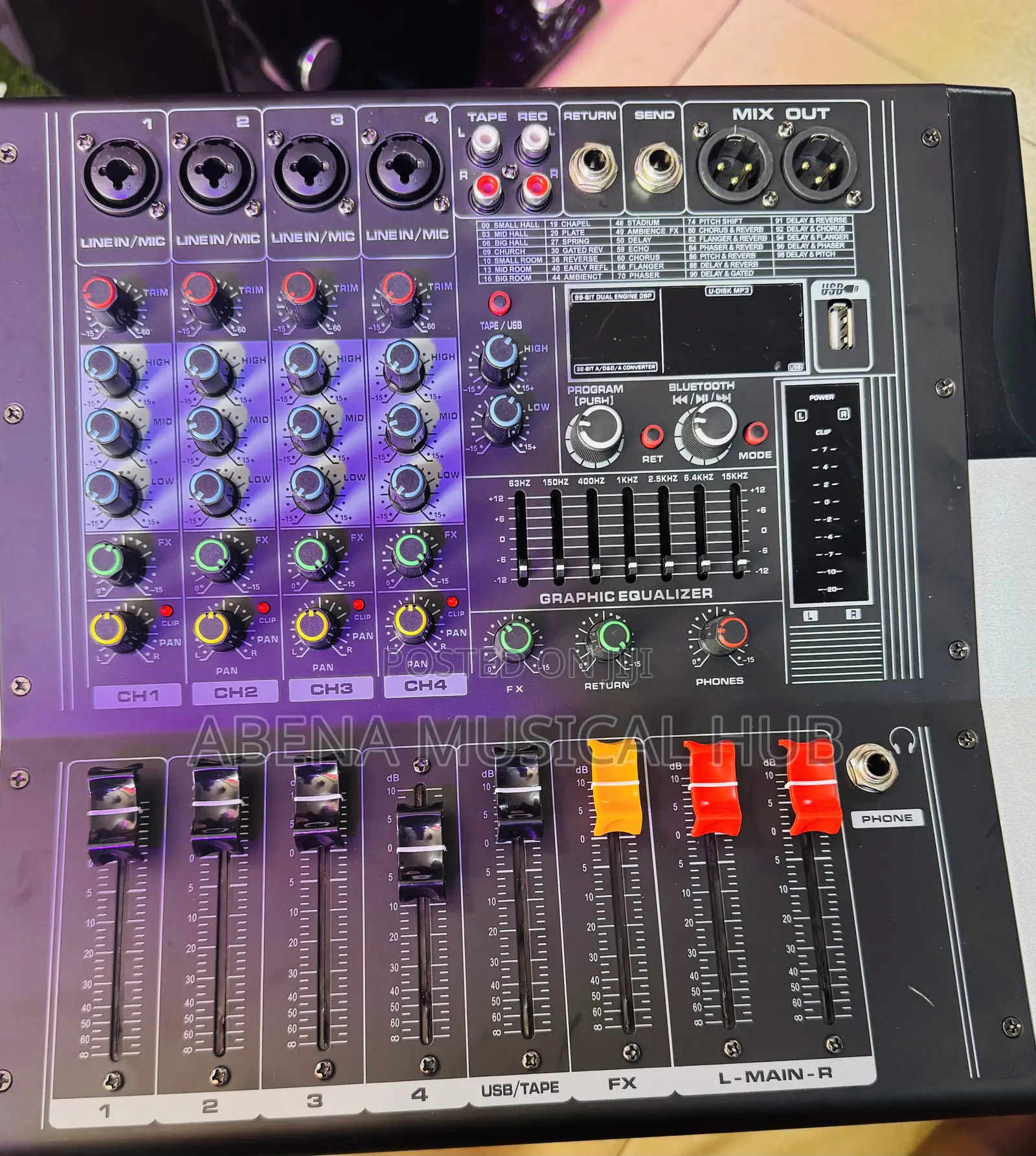 Kv 4 Channel Powered Mixer in Accra Metropolitan - Audio & Music ...