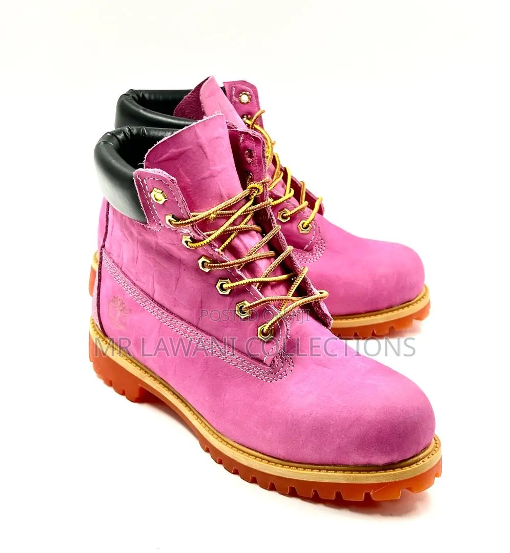 Timberland Boots Pink Premium in Accra Metropolitan - Shoes, Mr Lawani ...